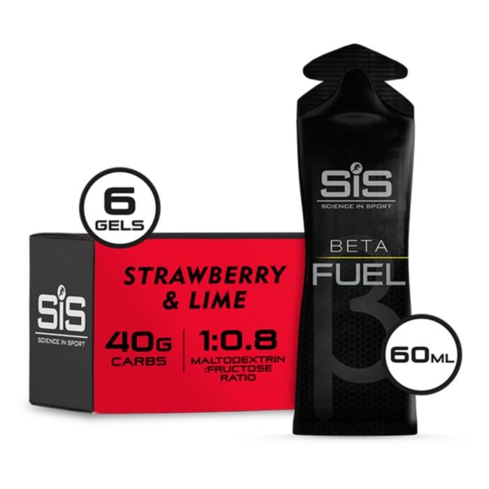 SIS Beta Fuel Gel 6x60ml - Strawberry/Lime Energy for Running | Buy Now ...